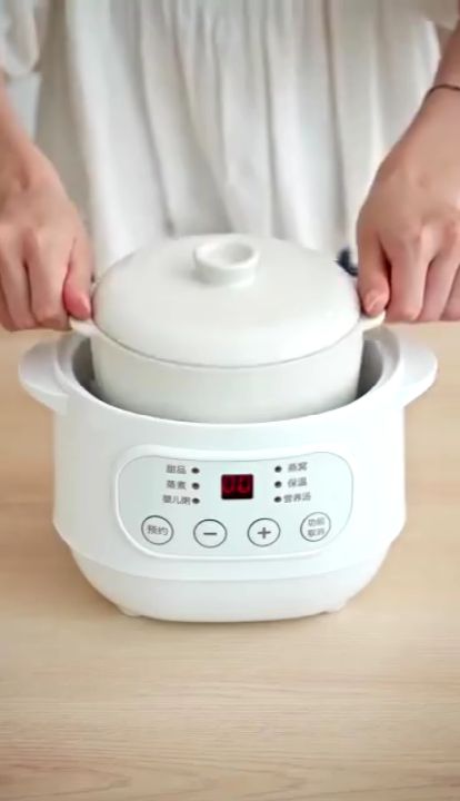 🔥READY STOCK🔥XIAOMl Electric cooker baby porridge can be stewed bird's ...