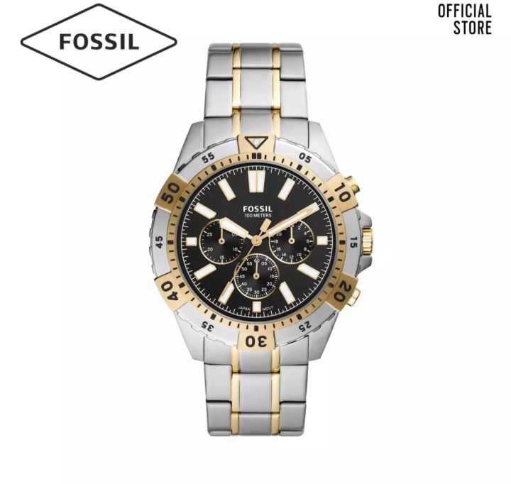 Fossil Garrett Two Tone Stainless Steel Watch FS5771 | Lazada PH