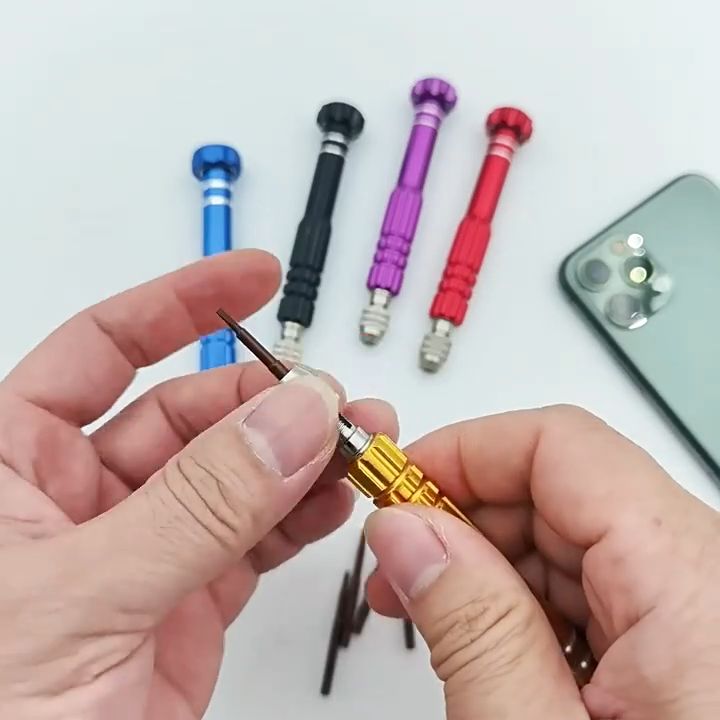 Obeng Reparasi Hp 5in1 Anti Slip Obeng Plus/+ Obeng Handphone ...