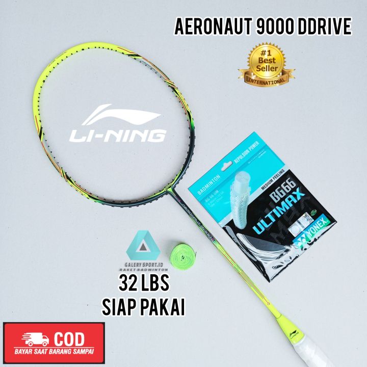 Raket Badminton Li-ning Aeronaut 9000 Ddrive Best Seller | Lazada Indonesia