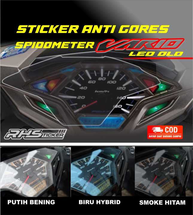 STICKER ANTI GORES SPEEDO METER VARIO LED OLD 2015-2018 | Lazada Indonesia