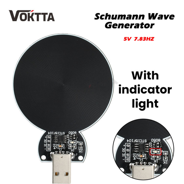 DC 5V 7.83HZ Schumann Wave Generator Signal Generator Square Wave USB ...