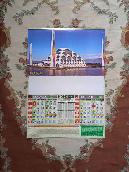 Kalender Islam 2024 Lengkap Haniefa Kreasi | Lazada Indonesia