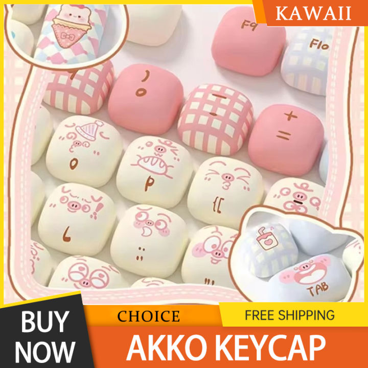 Akko Keyboard Keycap Pbt Sublimation MOG 139keys Ergonomics Gaming ...
