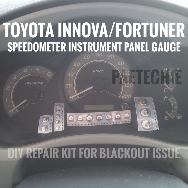 1set Instrument Cluster Panel Gauge Repair Kit for Toyota Innova Hilux ...