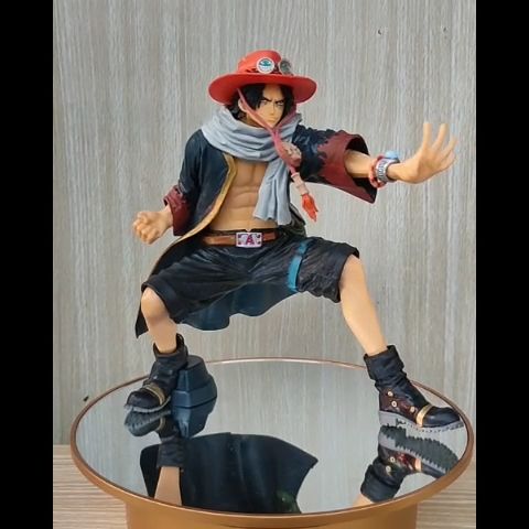 Action Figure ONE PIECE : PORTGAS D ACE - Miniatur Pajangan Mainan ...