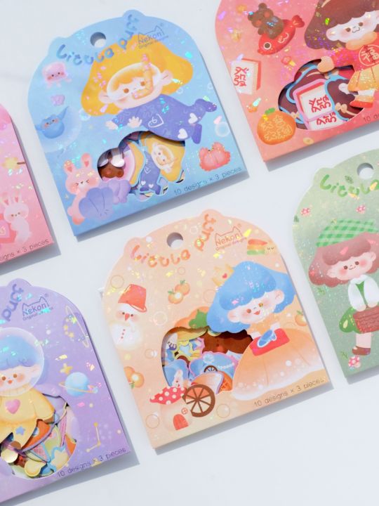 Nekoni's Original Little Puff Daily Daily Life Series Fairy Tale Laser ...