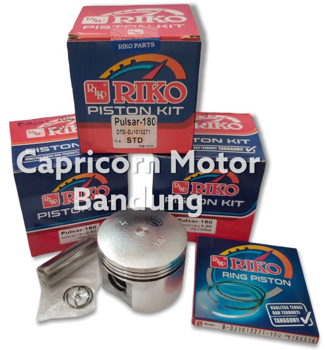 Piston Kit BAJAJ PULSAR 180 UG3 UG4 RIKO oversize STD 50 100 | Lazada Indonesia