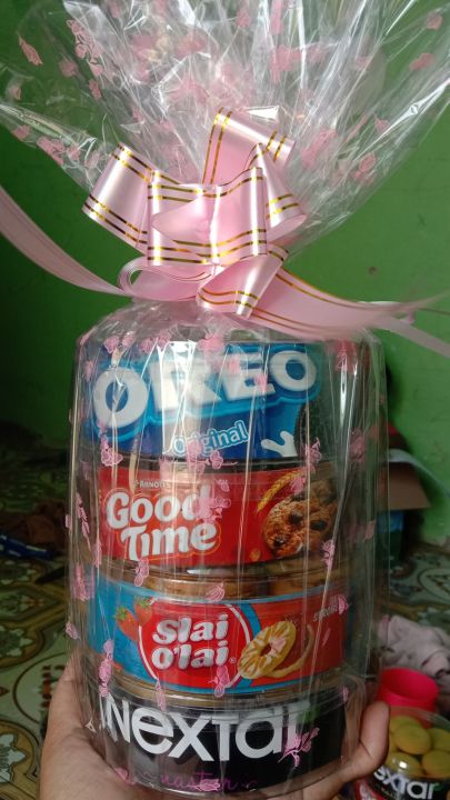 Parcel Cookies lebaran 4 toples | Lazada Indonesia