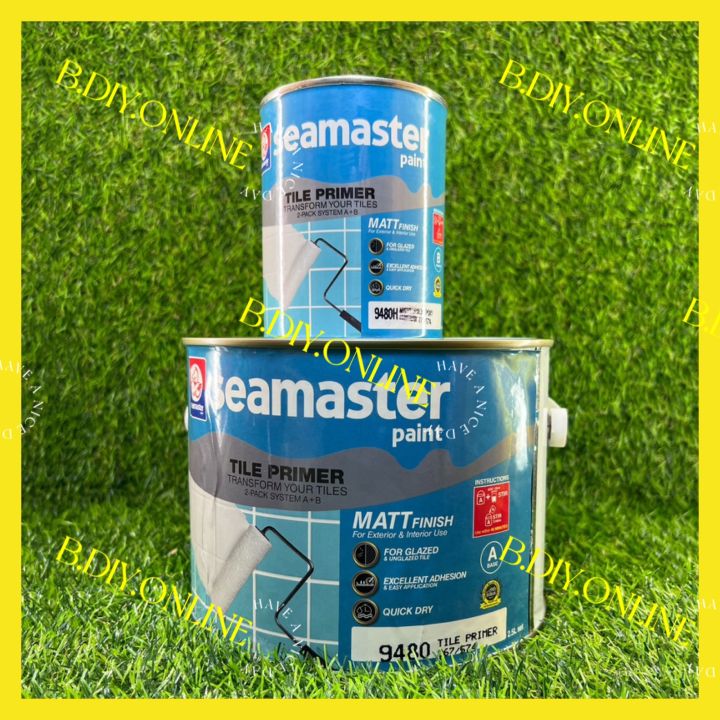 Seamaster Tile Primer Transform Your Tiles 9480 Tile Primer 2.5liter ...