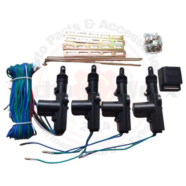 Car Central Lock Universal Set Automatic 4 door Locking System Kit ...