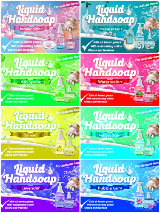 STICKER LABEL FOR LIQUID HANDSOAP | Lazada PH