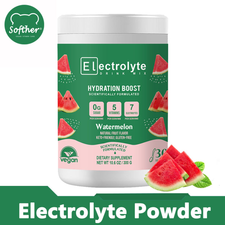 Softher Electrolytes Powder Electrolyte Drink Hydration Powder Sports ...