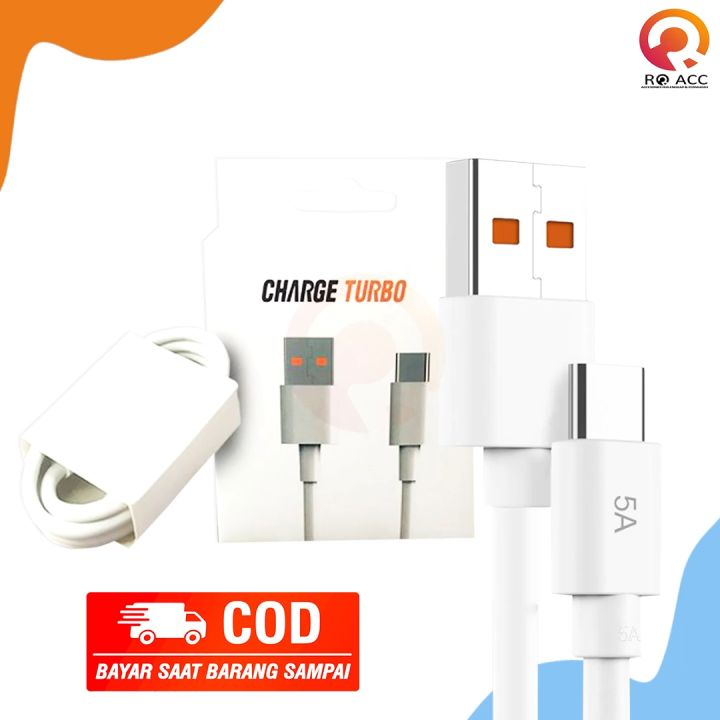 [RO ACC] KABEL DATA XIAOMI MI 10 NOTE 9 PRO TYPE C TURBO CHARGE 5A FAST CHARGING | Lazada Indonesia