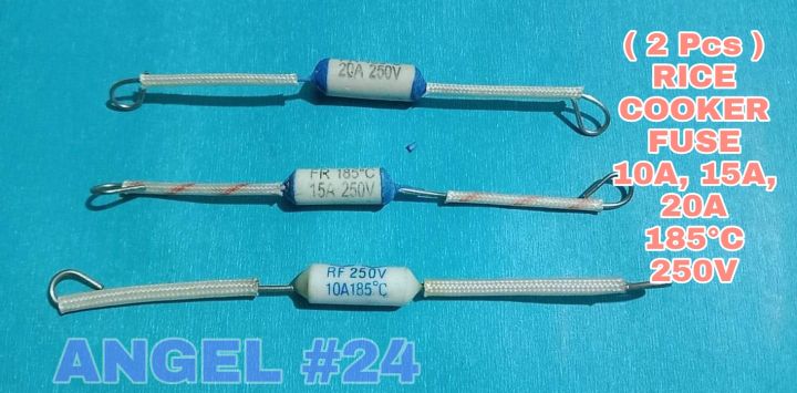 ( 2 Pcs ) RICE COOKER FUSE 10A, 15A, 20A 185°C 250V | Lazada PH