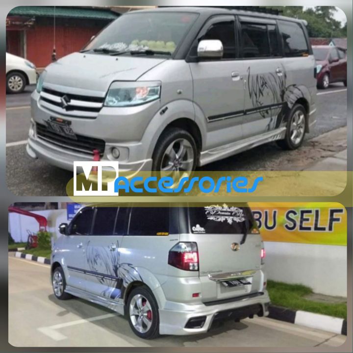Fullset Add-on Bodykit Depan Samping Belakang Suzuki APV Berbahan dasar ...