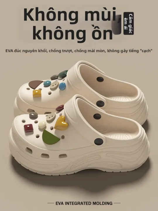 Sandal Nữ Đế Dày Chất Liệu EVA Chống Trượt | Lazada Việt Nam