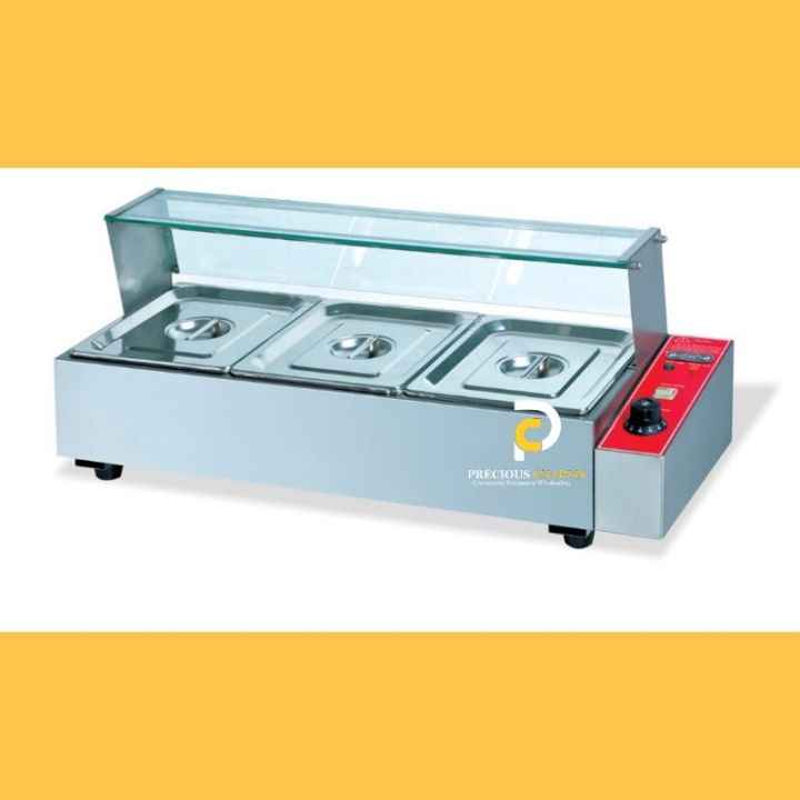 ELECTRIC BAIN MARIE WITH GLASS / FOOD WARMER DISPLAY | Lazada PH