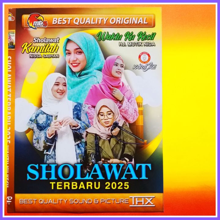 Kaset MP5 Video Musik 70 Lagu Religi Islami Sholawat Campuran Pilihan Album Terbaru Fan ...