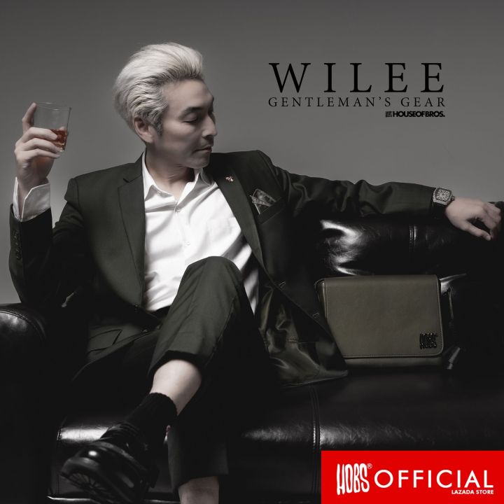Hobs® กระเป๋าสะพายข้าง | Wilee Gentleman gear | Lazada.co.th