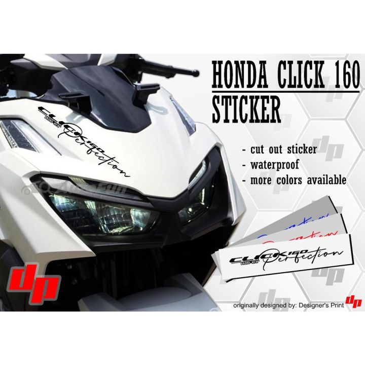 Brand New PERFECTION sticker for Honda Click 160 - cut out stickers ...