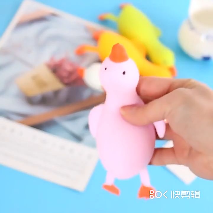 (DO30) พร้อมส่ง สกุชี่ เป็ดนิ่ม เป็ดยืดได้ ของเล่นคลายเครียด ของเล่นบีบ ...