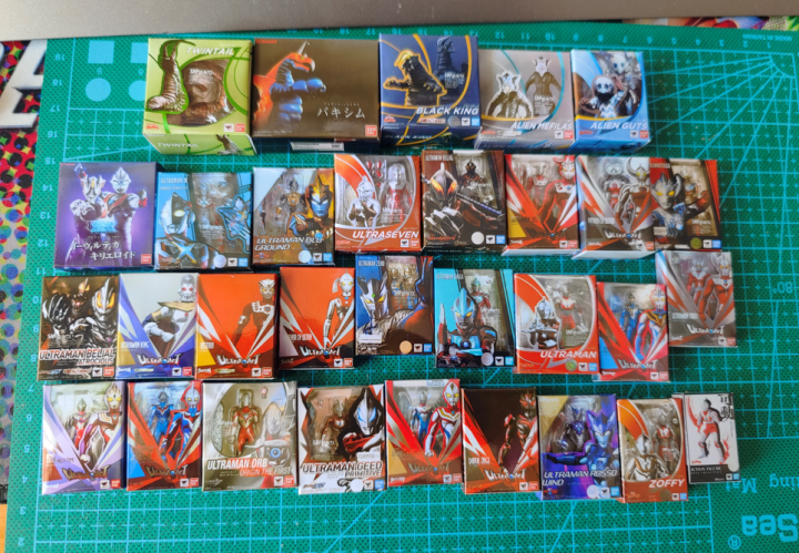 Miniature Mini Paper Box BANDAI Ultraman Not a Toy SHF ACT กล่องกระดาษ ...