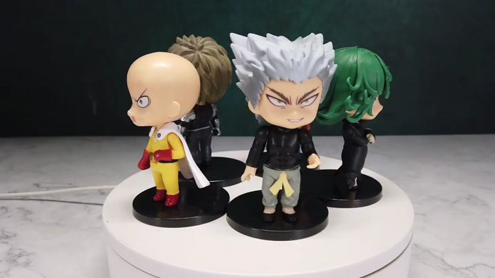action figure koleksi one punch man opm 8 saitama garou genos tatsumaki ...