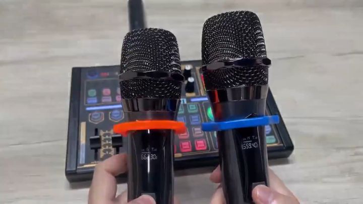 mic wireless SM-302 Karaoke Profesional Microphone Tanpa Kabel Murah ...
