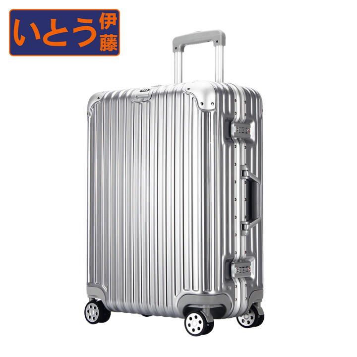 Itou Travel Suitcase Carry-On Password Box Leather Bag Male Female ...