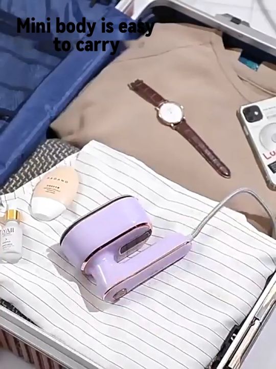 iron steamer HX-6198 Portable Mini Steam iron Handheld hanging ironing ...