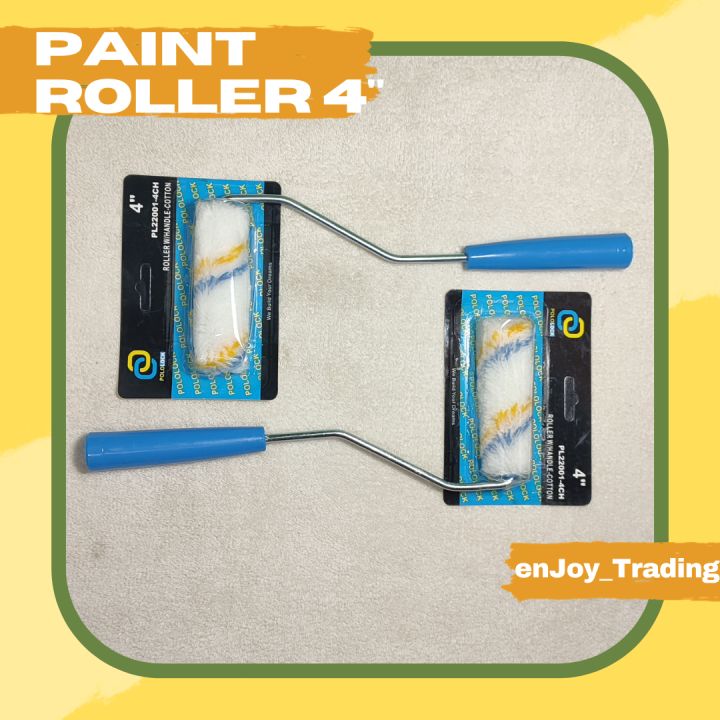 PER PIECE Paint Roller 4" Baby Roller Cotton Foam | Lazada PH