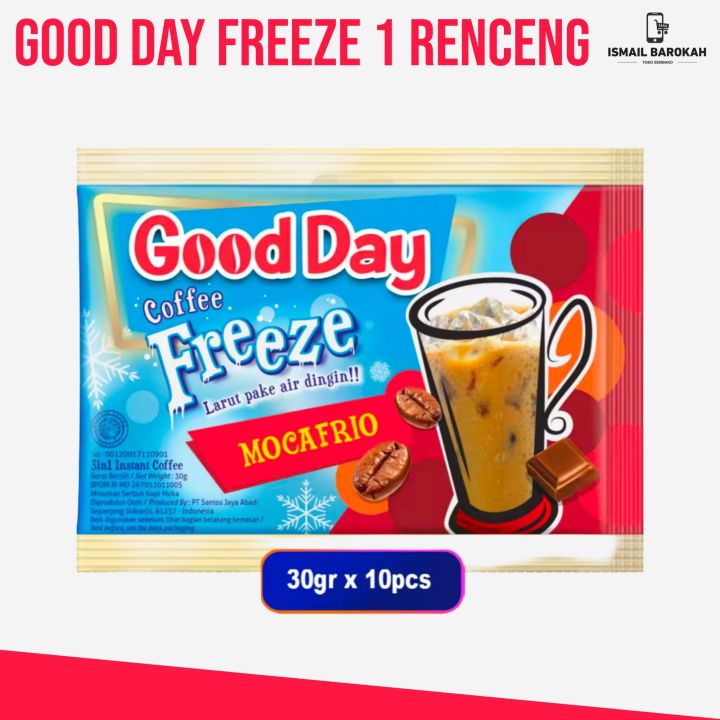 1 RENCENG GOOD DAY FREEZE 30gr ISI 10 SACHET MURAH PROMO | Lazada Indonesia
