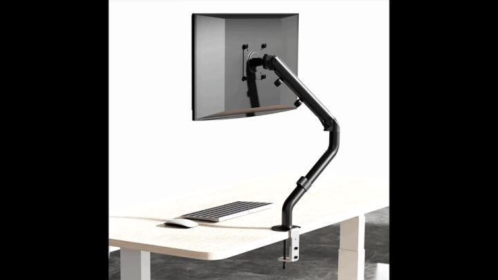 🦅 (𝐒𝐆 𝐒𝐓𝐎𝐂𝐊) Black Hawk Ergonomic Monitor Mount | Monitor Arm | Monitor ...