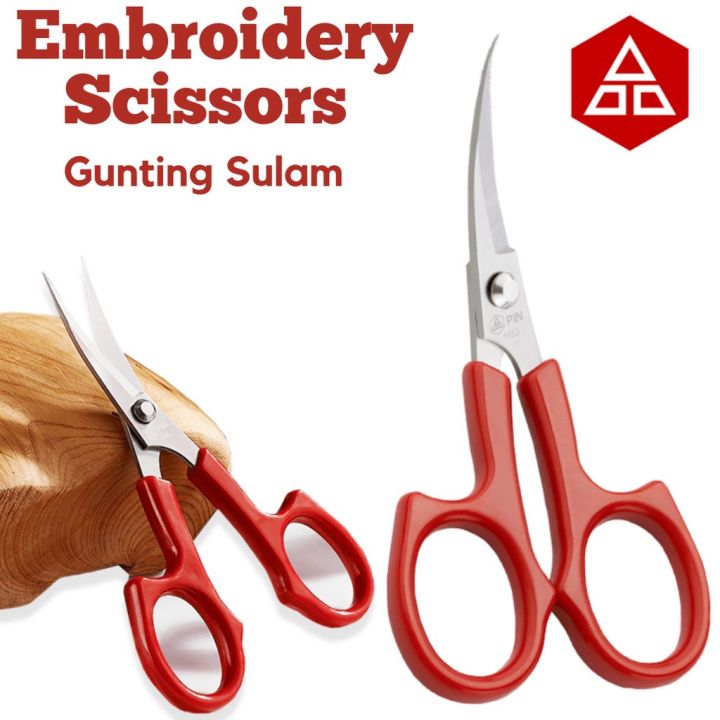 PIN Gunting Sulaman / Curve Embroidery Scissors | Lazada