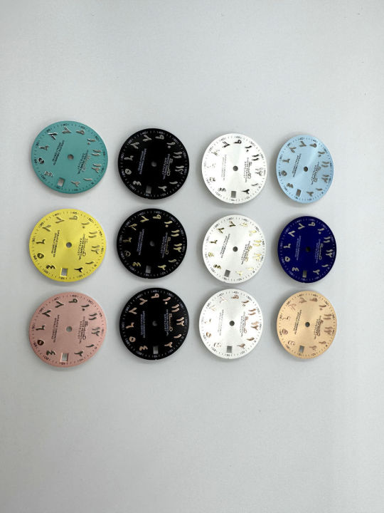 NH35 Mechanical Watch Dial 28.5mm Log Roman Scale for Modified ...