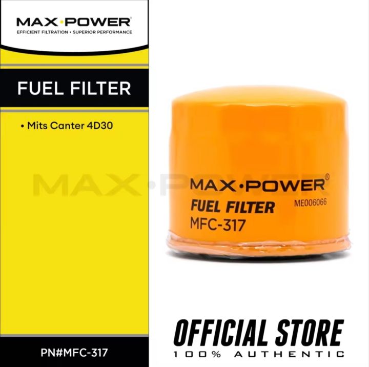 Fuel Filter Fuso Canter 4D30,4D32,4D33 MFC-317 | Lazada PH