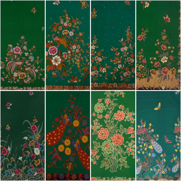 Kain batik Warna Hijau botol Unggul Jaya H santoso | Lazada Indonesia