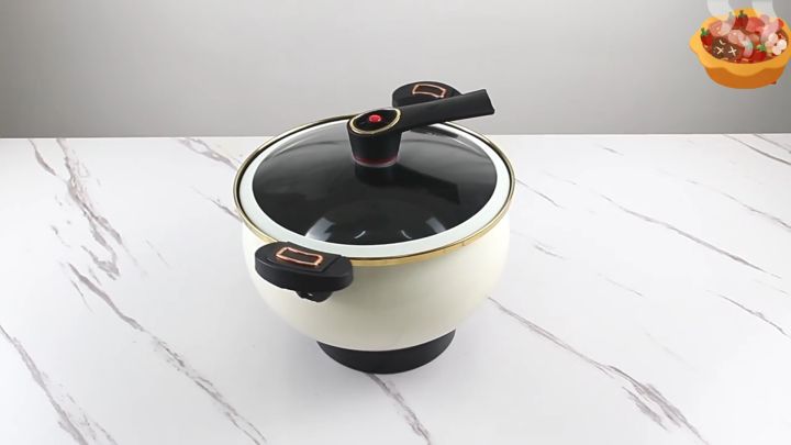 Multifunctional Pressure Cooker 6.5L Household Enamel Enamel Micro ...