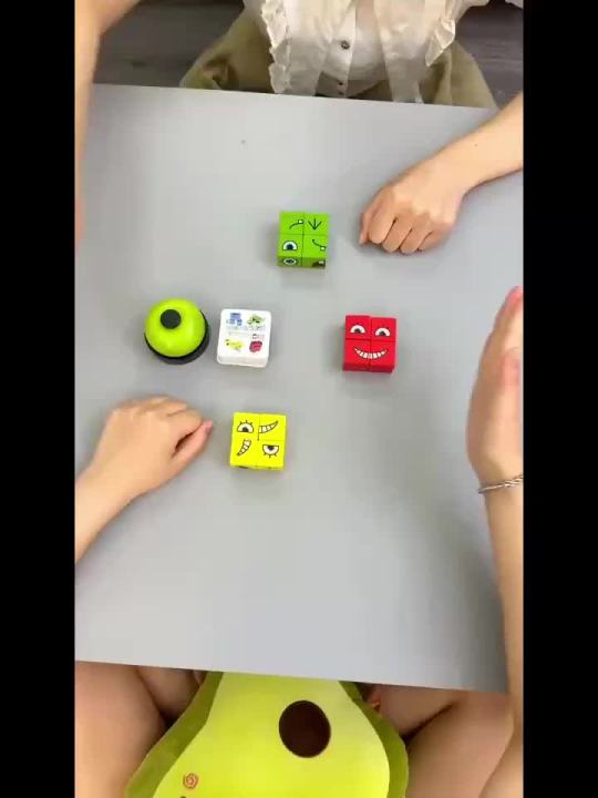 Rubik's Cube Building Blocks Children's Space Thinking Early Education ...