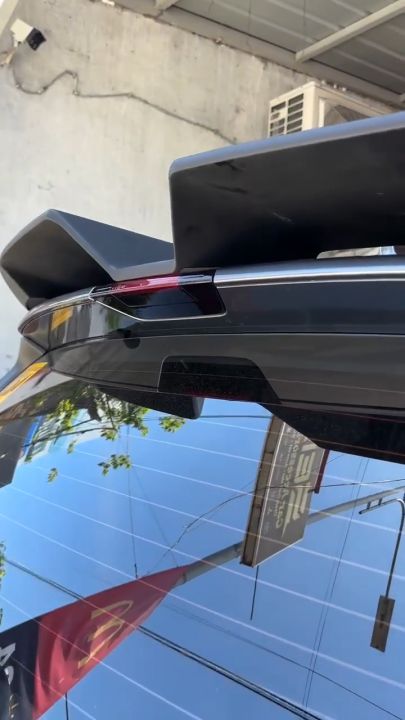 Toyota Raize Roof Wing Spoiler (Primer Black Finished) | Lazada PH