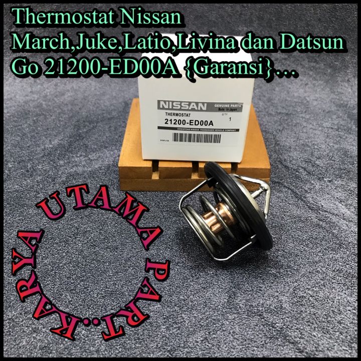 Thermostat Nissan March Juke Latio Livina Dan Datsu Go 21200-ED00A ...