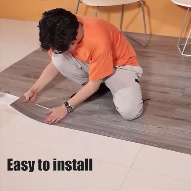 ESH 3D vinyl Floor sticker ( 91.44* 15.24cm) self adhesive PVC tiles ...