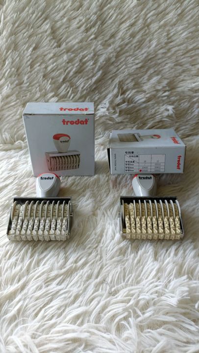 numbering stamp 10 digit 5mm TRODAT brand | Lazada PH