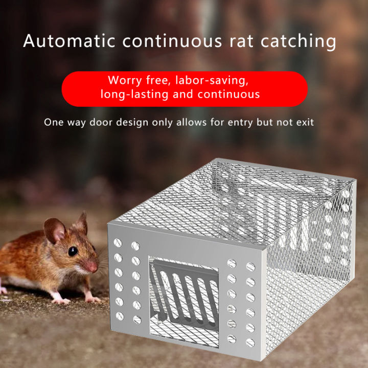High Efficiency Mousetrap Automatic Continuous Cycle Mouse Trap Home ...