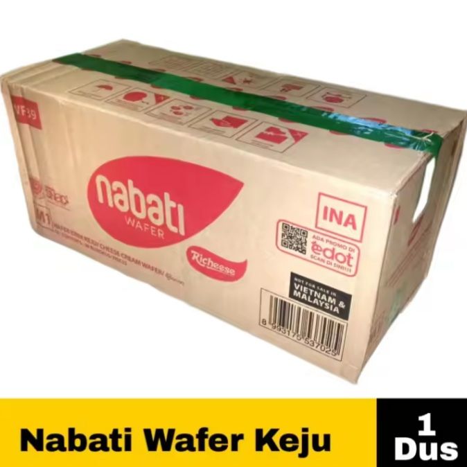 Nabati wafer 43 gram 1 dus 60pcs | Lazada Indonesia