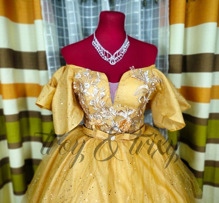 Ball gown JS prom/debut gown | Lazada PH