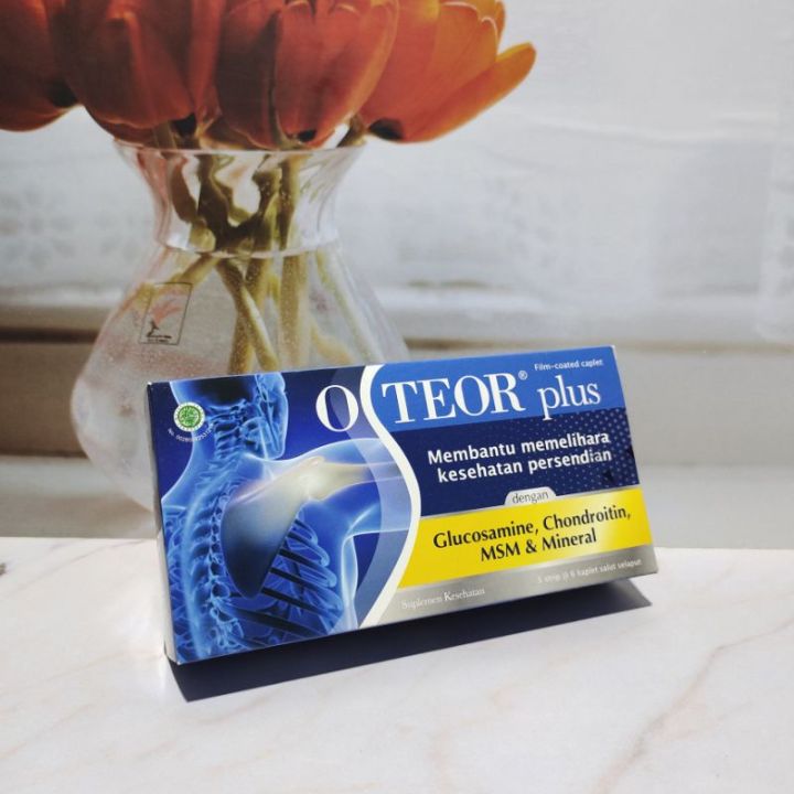 Osteor plus vitamin tulang sendi per box 30 tab | Lazada Indonesia