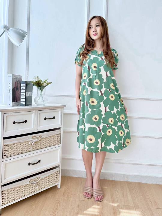 Daster Cantik Adem Lauren | Lazada Indonesia