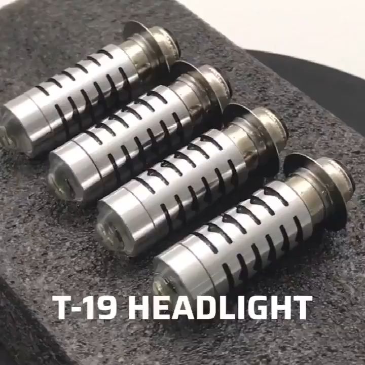 Mini Driving Light Killer Bulb Motorcycle LED Headlight With Blue Park Light T19 | Lazada PH